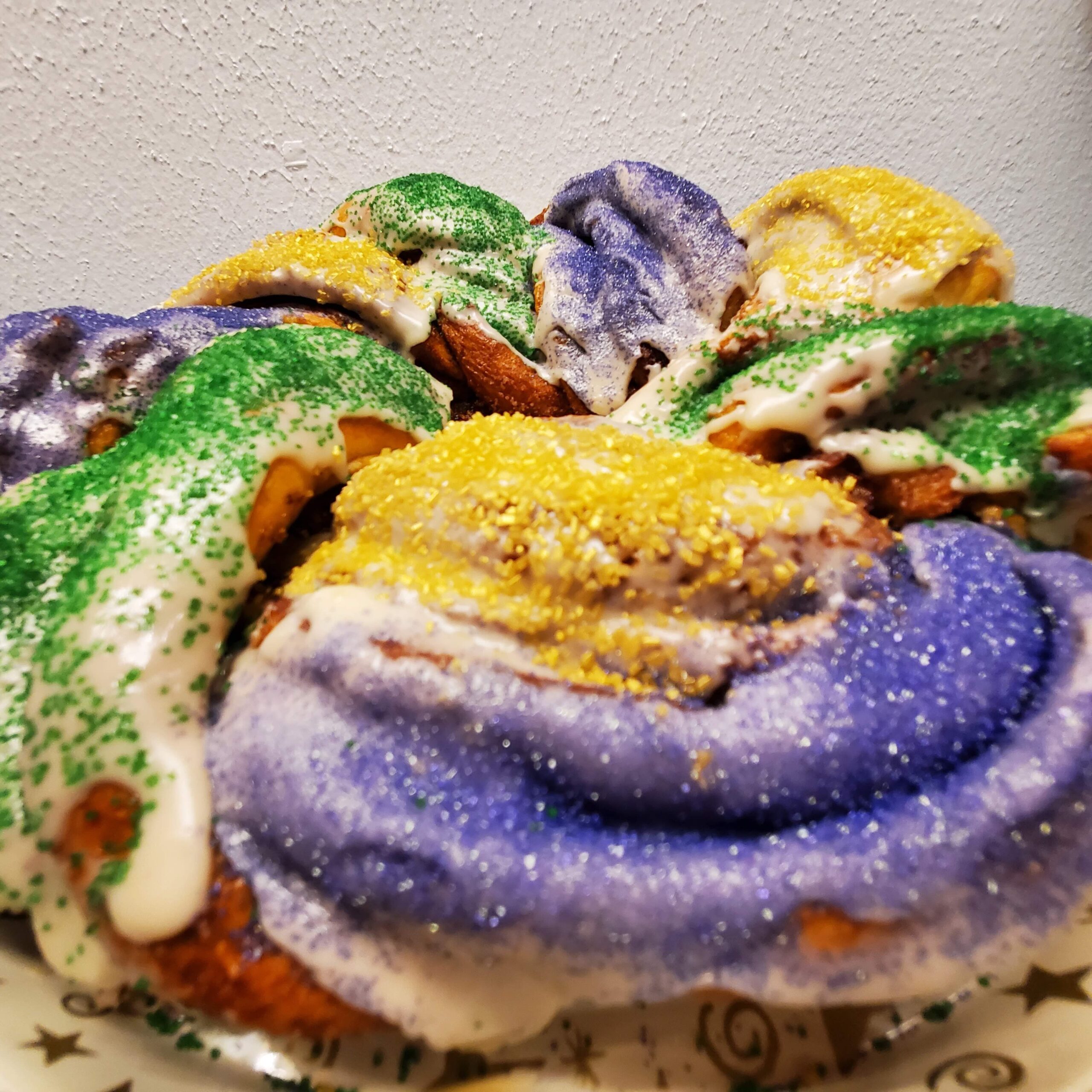 How to Bake a New Orleans Traditional King Cake - Christina's Bread Bakes